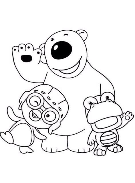 뽀로로와 친구들 색칠공부 자료 모음 소근육을 길러주세요~ 네이버 블로그