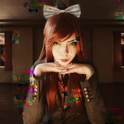 Okay Everyone I Just Wanted To Share My Monika Cosplay~ Rddlc