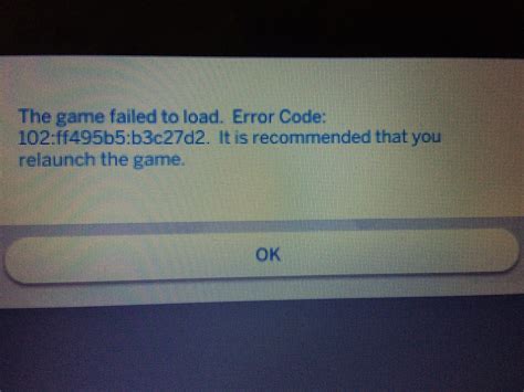 Any Fixes For Error Code 102 Ff495b5 B3c27d2 I Have Already Tried Shutting Down The Game And