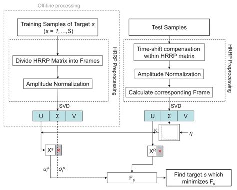 Non Cooperative Target Recognition By Means Of Singular Value