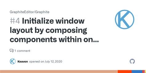 Initialize Window Layout By Composing Components Within One Another From The Root Window