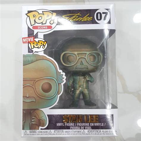 Jual Funko Pop Icons Stan Lee Patina Edition Shopee Indonesia