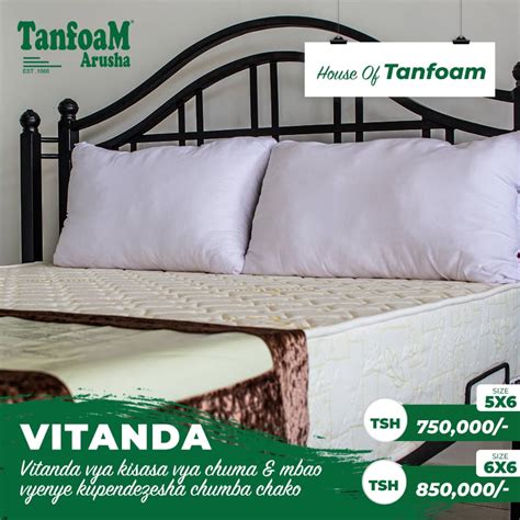 Tanfoam Limited Vitanda Vya Kisasa Vya Chuma And Mbao Vyenye