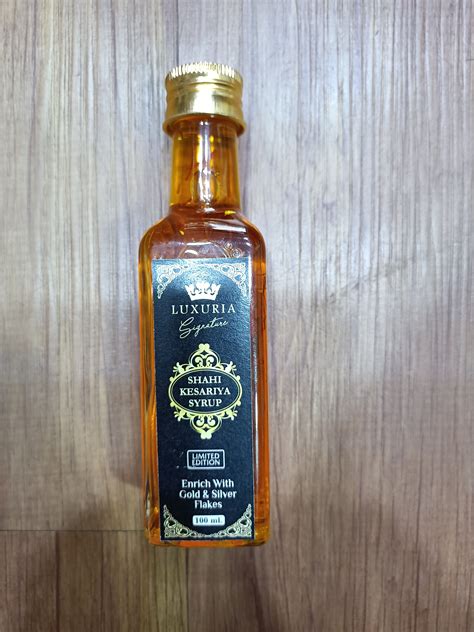 Luxuria Shahi Kesar Syrup 250ml Regales Delight