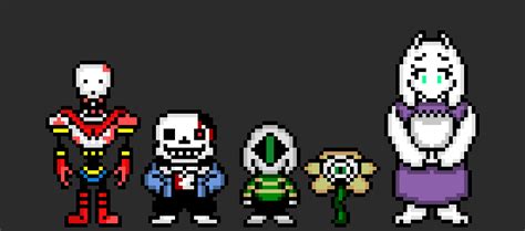 Horrortale Papyrus Overworld Sprite Pixel Art Maker