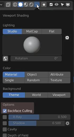 Backface Culling In Blender Mark B Tomlinson