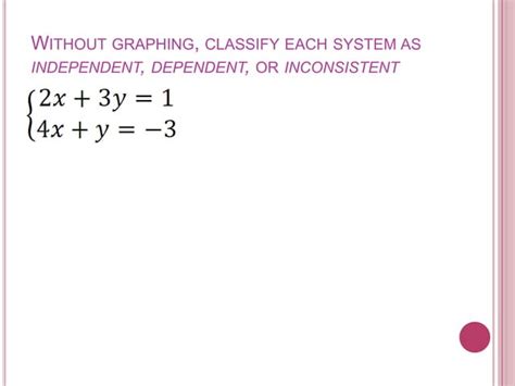 Chapter 3 Linear Systems Ppt