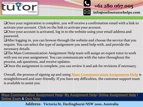 Ppt Mass Communication Assignment Help Ppt Powerpoint Presentation Free Download Id12064622