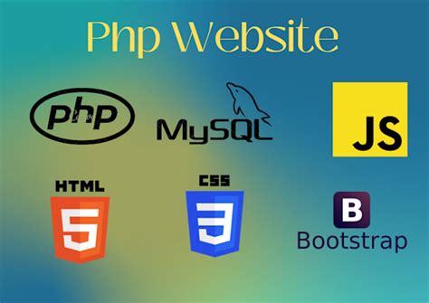 be your php html css bootstrap and javascript web developer by