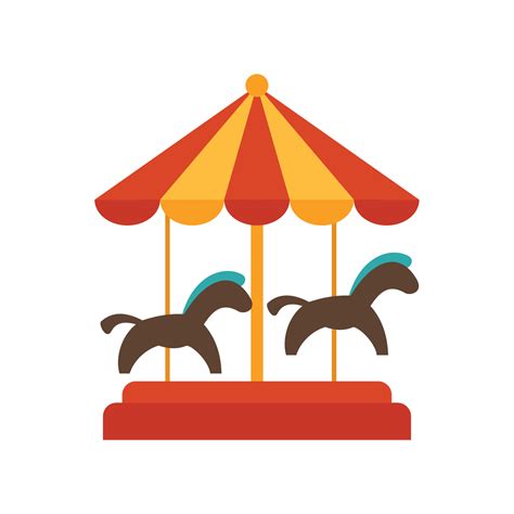 Carousel Icon Flat Isolated Vector 15064412 Vector Art At Vecteezy
