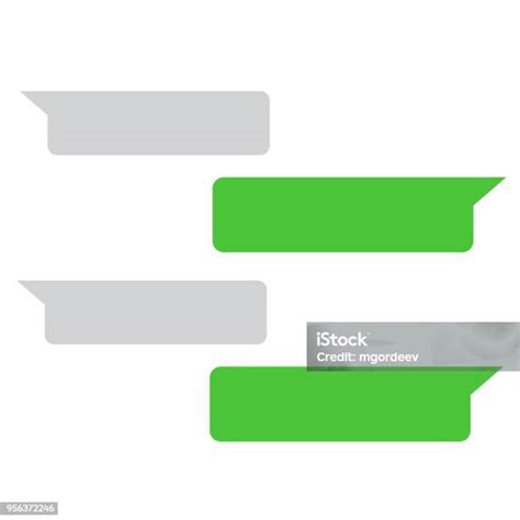 모바일 Ui 킷 채팅 메신저 채팅 응용 프로그램 서식 파일 인터페이스 벡터 0명에 대한 스톡 벡터 아트 및 기타 이미지 0명