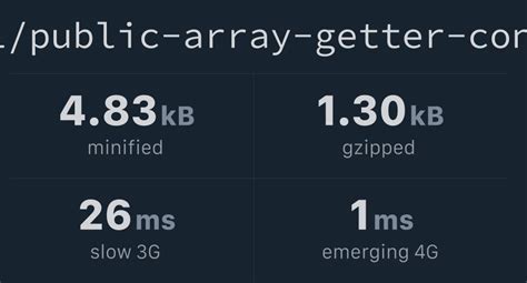 Writetome51public Array Getter Converter Bundlephobia