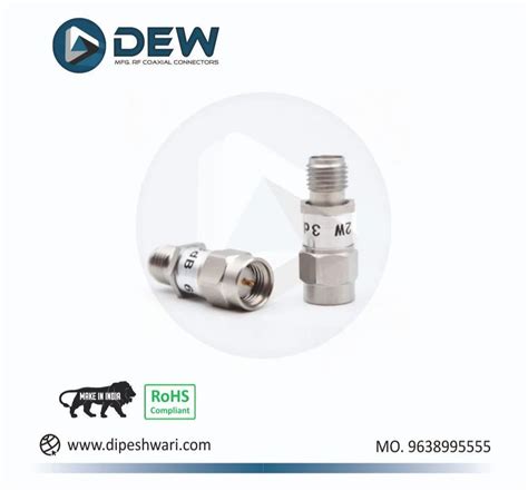 Rf Attenuator 20db Fixed Attenuator N Male To N Female 5watts Up To