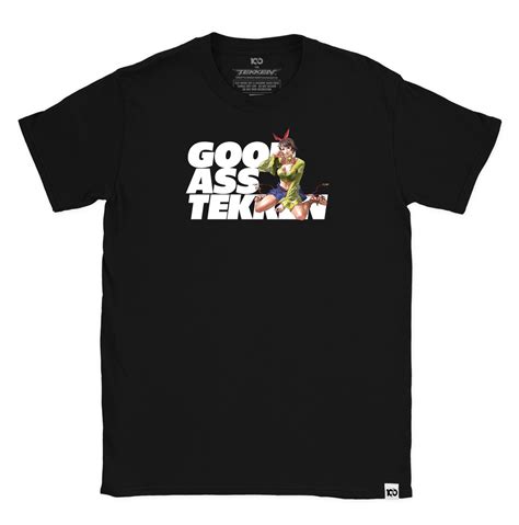 Tekken Good Ass Tekken Josie T Shirt Black 100 Merch