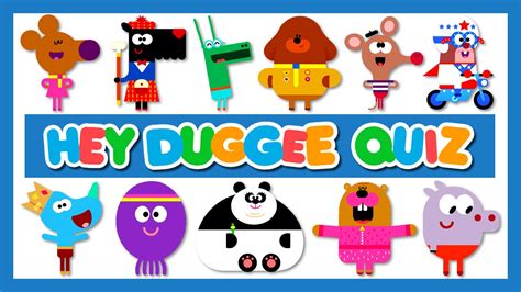 Hey Duggee Picture Trivia Name These Characters Quiz Trivia Events