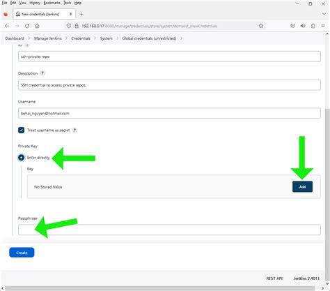 Cicd 06 Jenkins Accessing Private Github Repos Using Ssh Keys