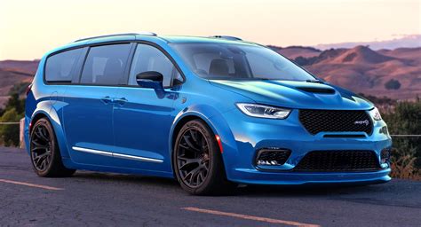 707 Hp Hellcat Powered Chrysler Pacifica Would Be A Minivan To Lust