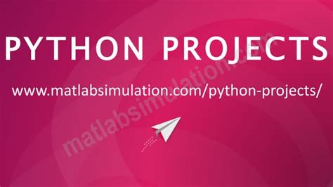 Python Projects Research Help Ppt