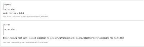 Solved Livy 403 Error Cloudera Community 160602
