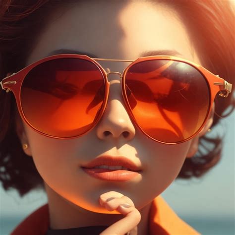 Premium Ai Image Sun Glasses