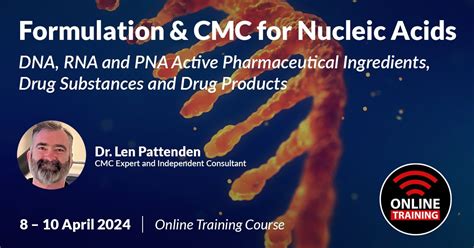 Symmetric Training On Linkedin Formulation And Cmc For Nucleic Acids Online Training