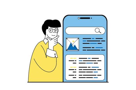 Premium Vector App Development Concept With People Scene In Flat Web