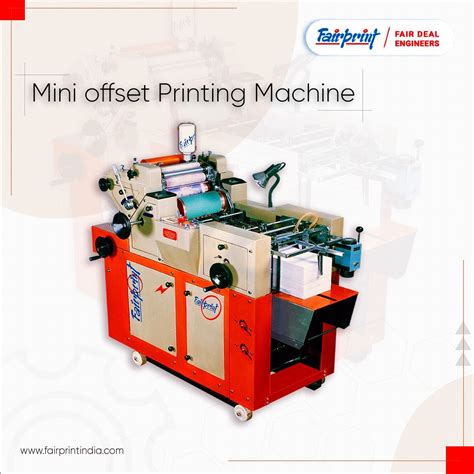 Produce High Quality Prints At The Least Cost Possible With Fairprint S Mini Offset Printing
