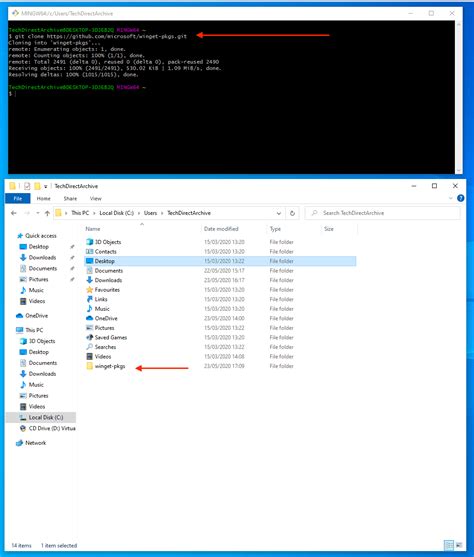 how to clone a repository and install software from github on windows