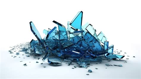 격리 된 흰색 배경 부서진 유리 추상 그림 3d 렌더링 부서지다 파편 유리 파손 배경 일러스트 및 사진 무료 다운로드 Pngtree