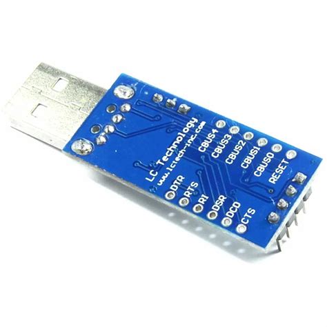 Lc Technology Ft232rl Breakout Usb A Module Lc Ttl Ft232 Arduino Flux Workshop Eur 8 64