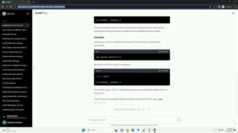 Pip Install Pytorch Specific Version Youtube