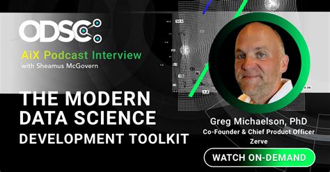 Podcast The Modern Data Science Development Toolkit Open Data