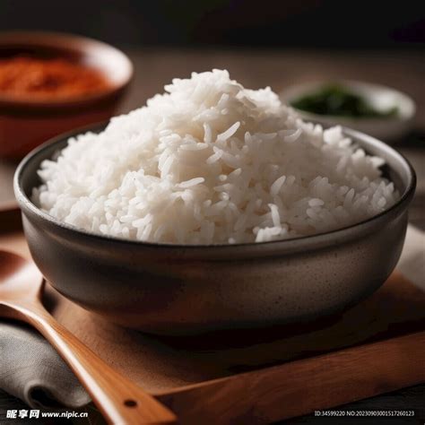 白米饭 摄影图 传统美食 餐饮美食 摄影图库 昵图网