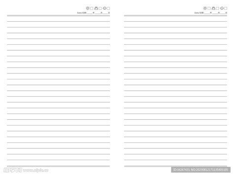 笔记本内页设计设计图 其他 广告设计 设计图库 昵享网nipic Cn