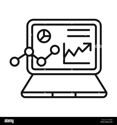 Dashboard Icon Black Line Art Vector In Black And White Outline Set