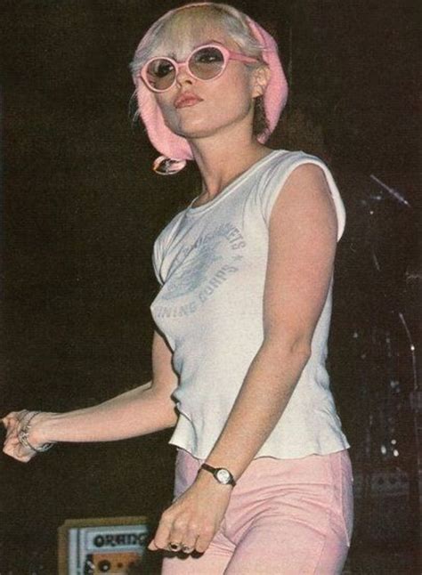30 Hottest Photographs Of Debbie Harry On The Stage From The Mid 1970s