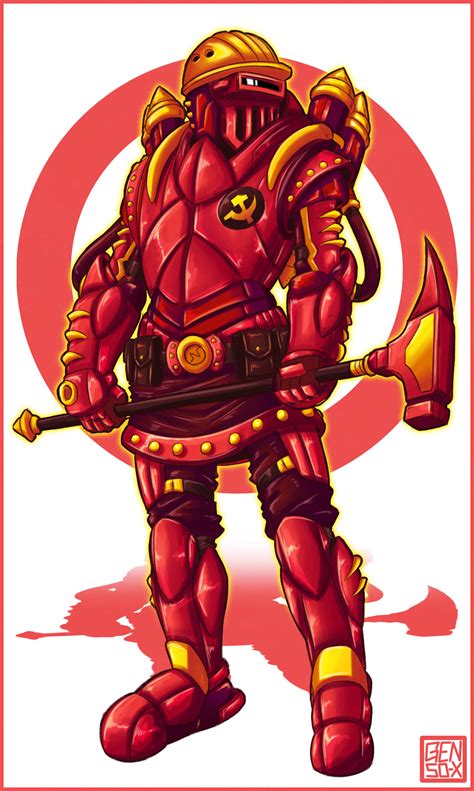 Red Armor Commission By Genso X On Newgrounds