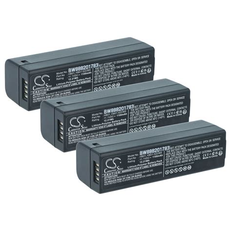 3x Batteries Remplace Dji Hb01 Hb01 522365 Pour Appareil Photo Dji 1100mah 11 1v Li Polymère