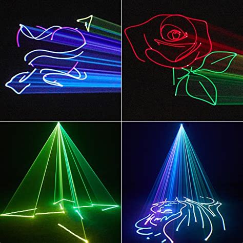 Gruolin Luces Láser Para Escenario Animación 3d Dj Fiesta