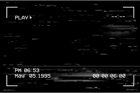 Camera Film Screen Glitch Effect