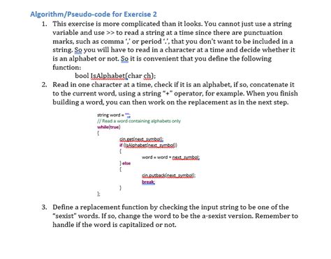 Solved Exercise 2 Prog Proj 87 Use The String Class To