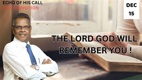 English And Hindiecho Of His Call151223daily Devotionpr S Sam