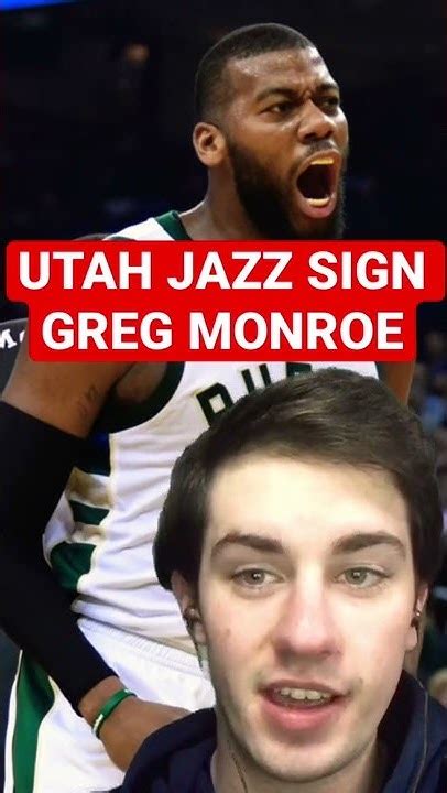 The Utah Jazz Sign Greg Monroe Youtube