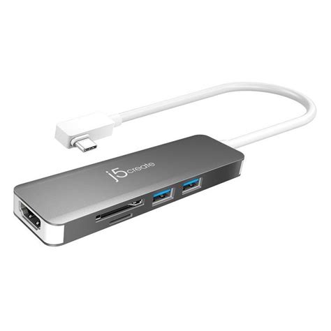 J Create JCD In USB C SuperSpeed Multi Adapter Modular Mini Dock GeeWiz