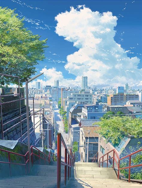 Suga Shrine Stair From Anime Your Name Hd Phone Wallpaper Pxfuel