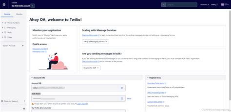 Java通过twilio发送手机验证码如何在java程序中使用twilio发送短信 Csdn博客