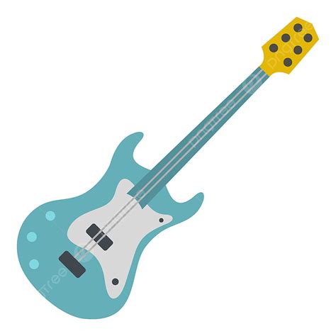 고립 된 블루 일렉트릭 기타 아이콘 분리 전기 기타 Png 일러스트 및 벡터 에 대한 무료 다운로드 Pngtree