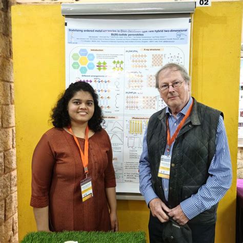 Phd Perovskites Research Aditi Saraswat