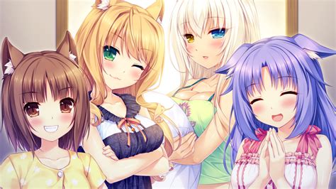 Azuki Maple Coconut Cinnamon Nekopara Sekai By Plank On Deviantart