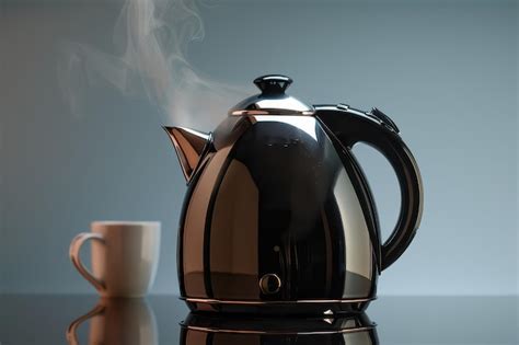 Isolated Electric Kettle Premium AI Generated Image